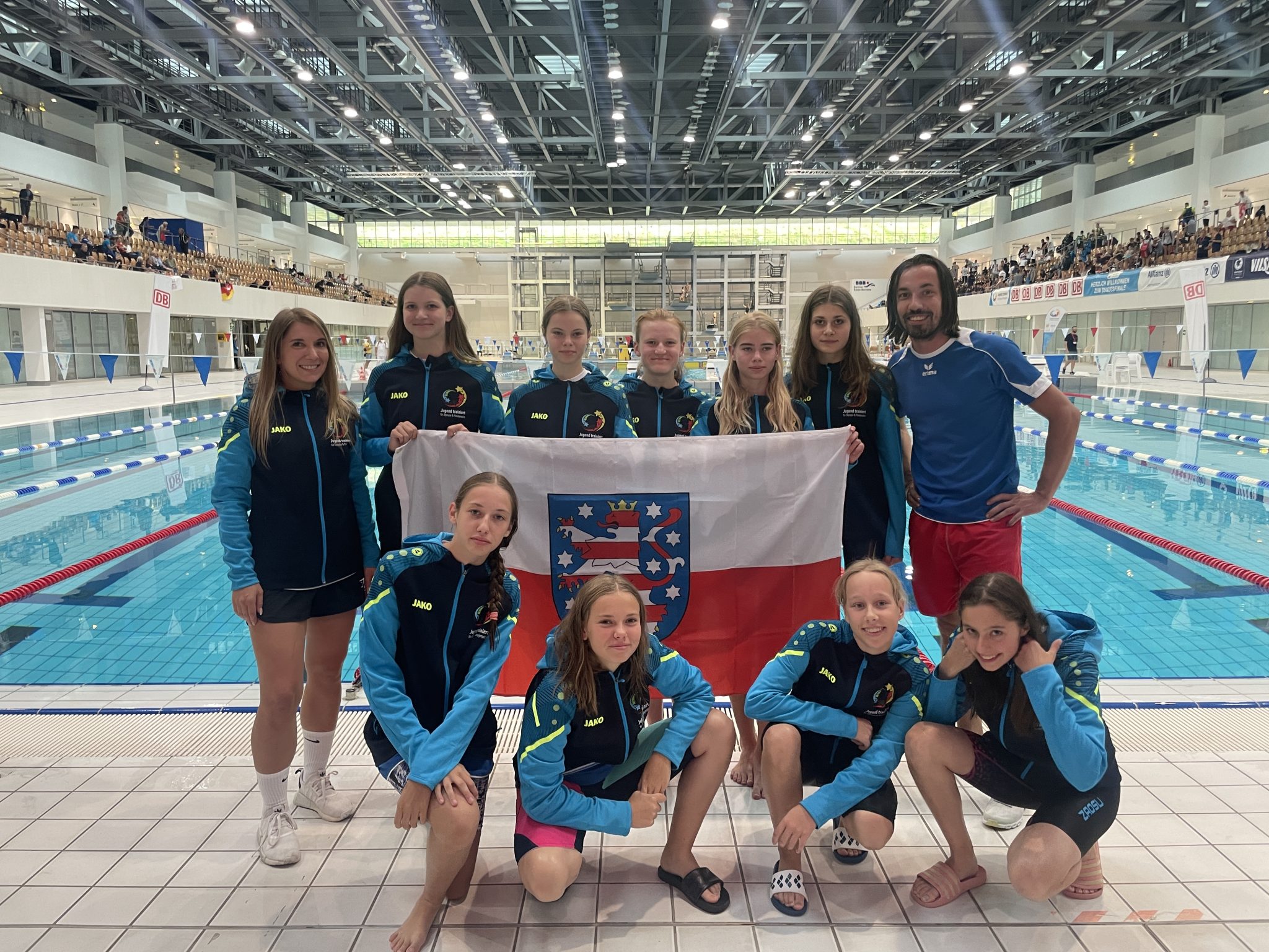 Bundesfinale „Jugend trainiert für Olympia“ – Schwimmen 2023 – Goethegymnasium Weimar